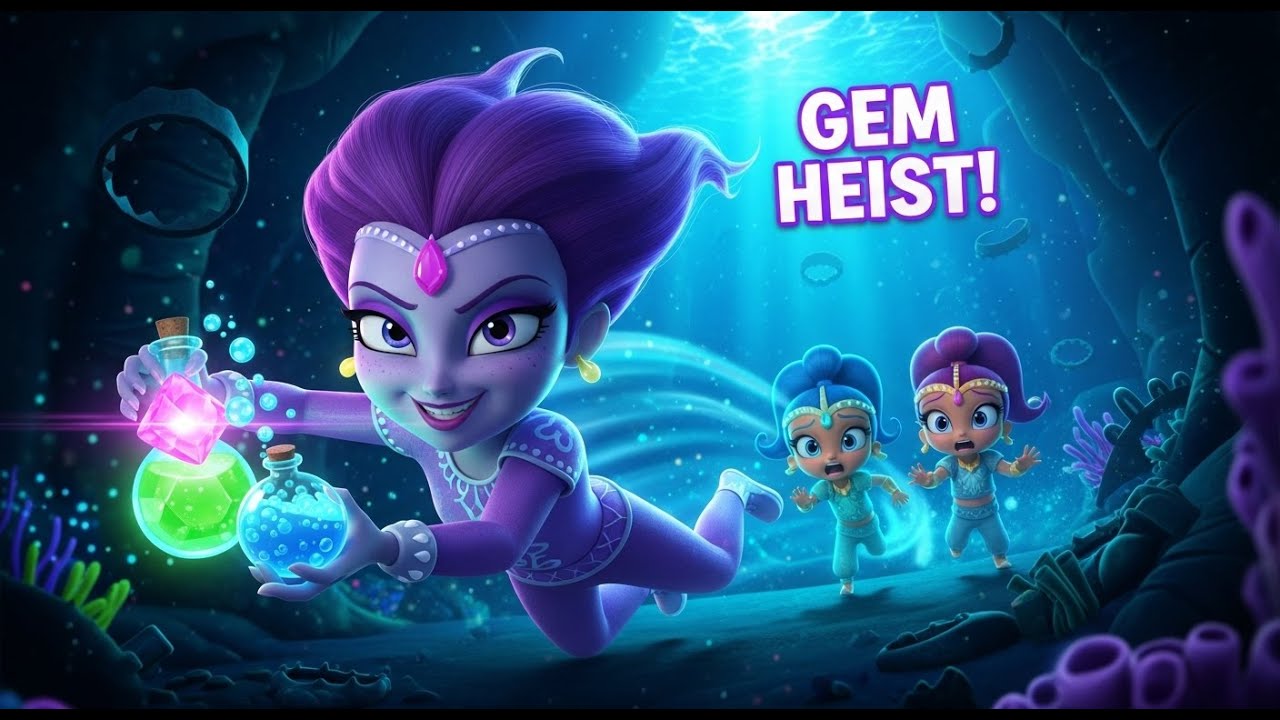 RAINBOW VALLEY FULL ️ Underwater Gem HEIST! Zeta's Potion Steals Ocean ...