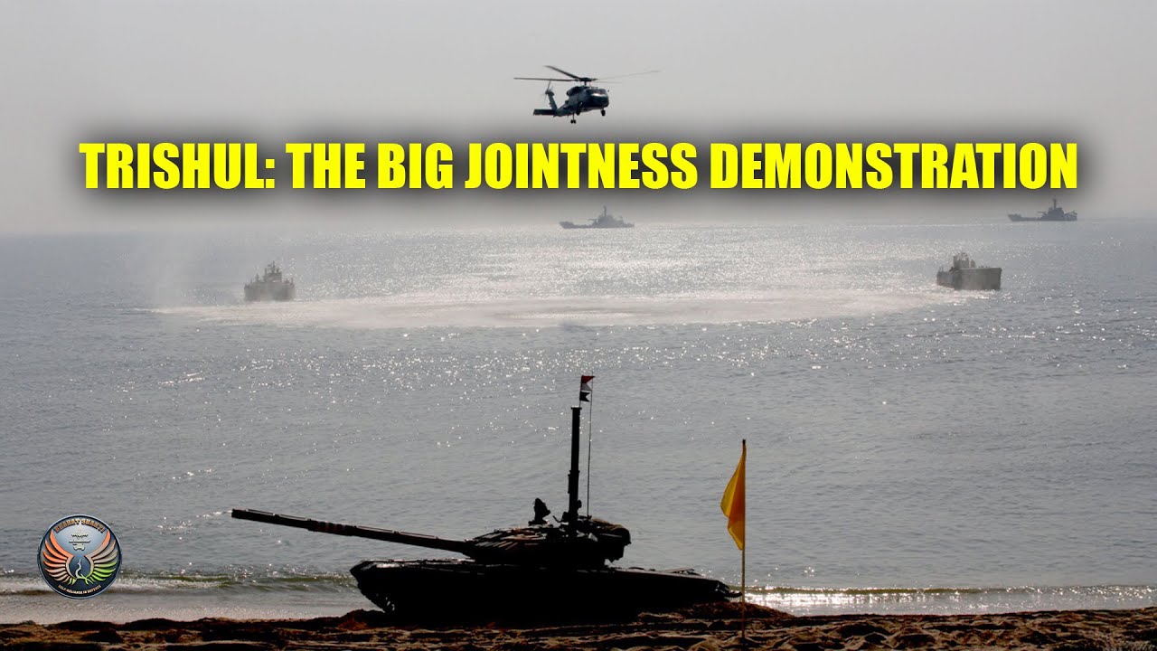 Amphibious Landing Marks Grand Finale Of Exercise Trishul - YouTube
