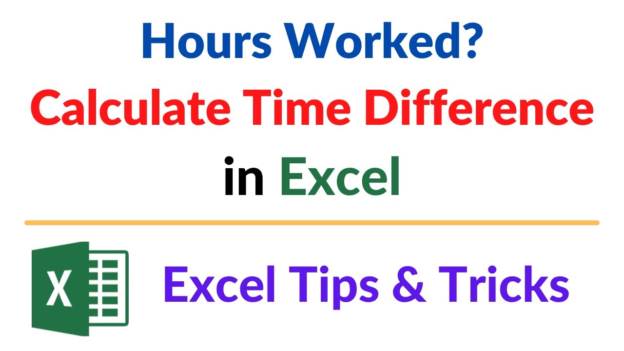 Calculate Time Difference In Excel shorts YouTube calculate-time-difference-in-excel-shorts-youtube