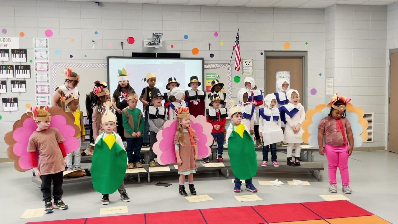 Kindergarten Thanksgiving Program 2021 - YouTube