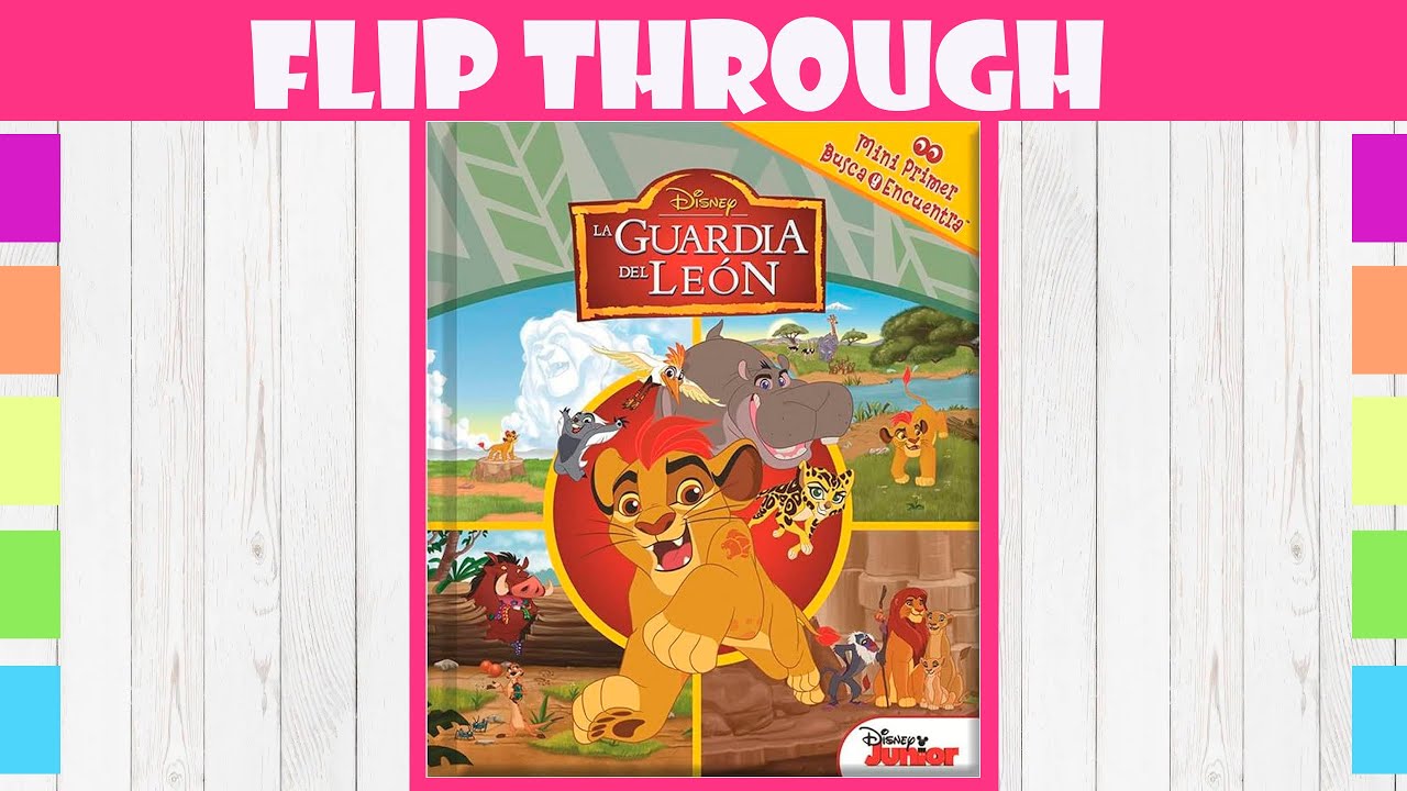 LIBRO busca y encuentra - la guardia del león (flip through) - YouTube
