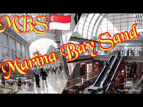 Let's walk around in MBS - Marina Bay Sand #singapore #mbs #tour #walk ...