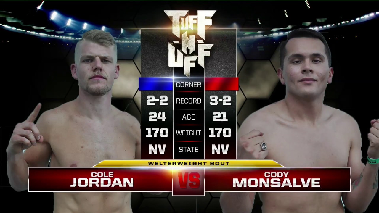 Tuff-N-Uff The Future Stars of MMA Cole Jordan vs Cody Monsalve - YouTube