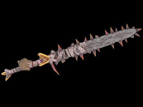 Flame-Scorched War Sword Ornament - YouTube