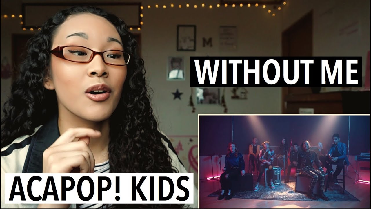 Acapop! KIDS - Without Me (REACTION) - YouTube