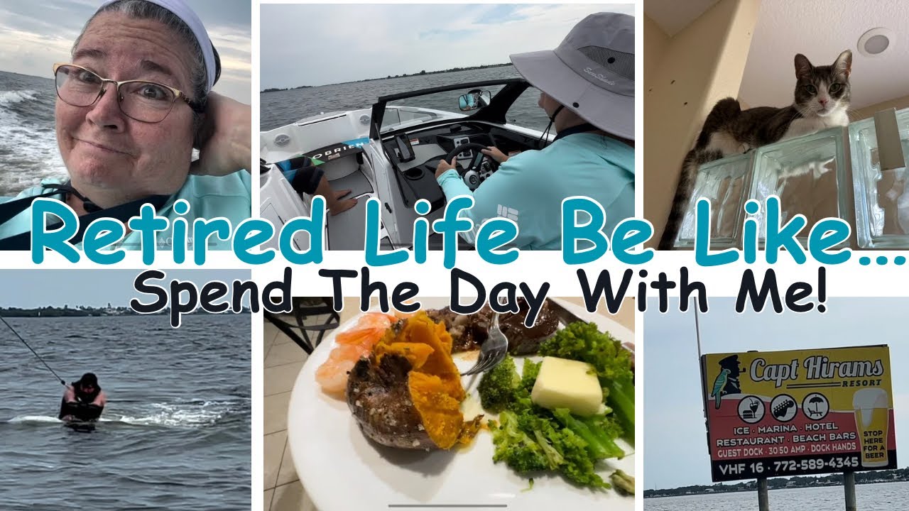 Retired Life Be Like…… | Spend The Day With Me! 💜 - YouTube