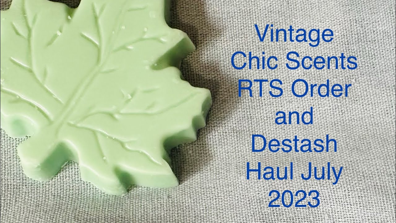 Vintage Chic Scents RTS Order and Destash Haul July 2023 - YouTube