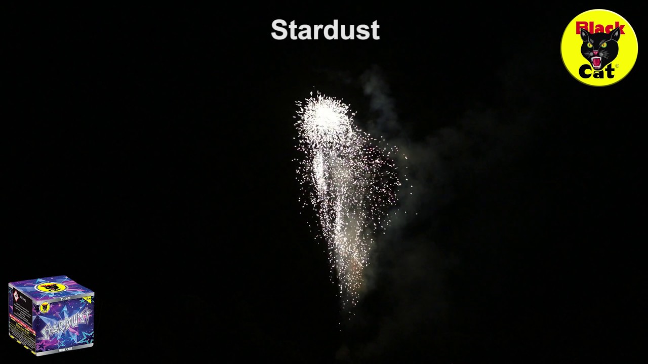 Stardust Mine Cake by Black Cat Fireworks - YouTube