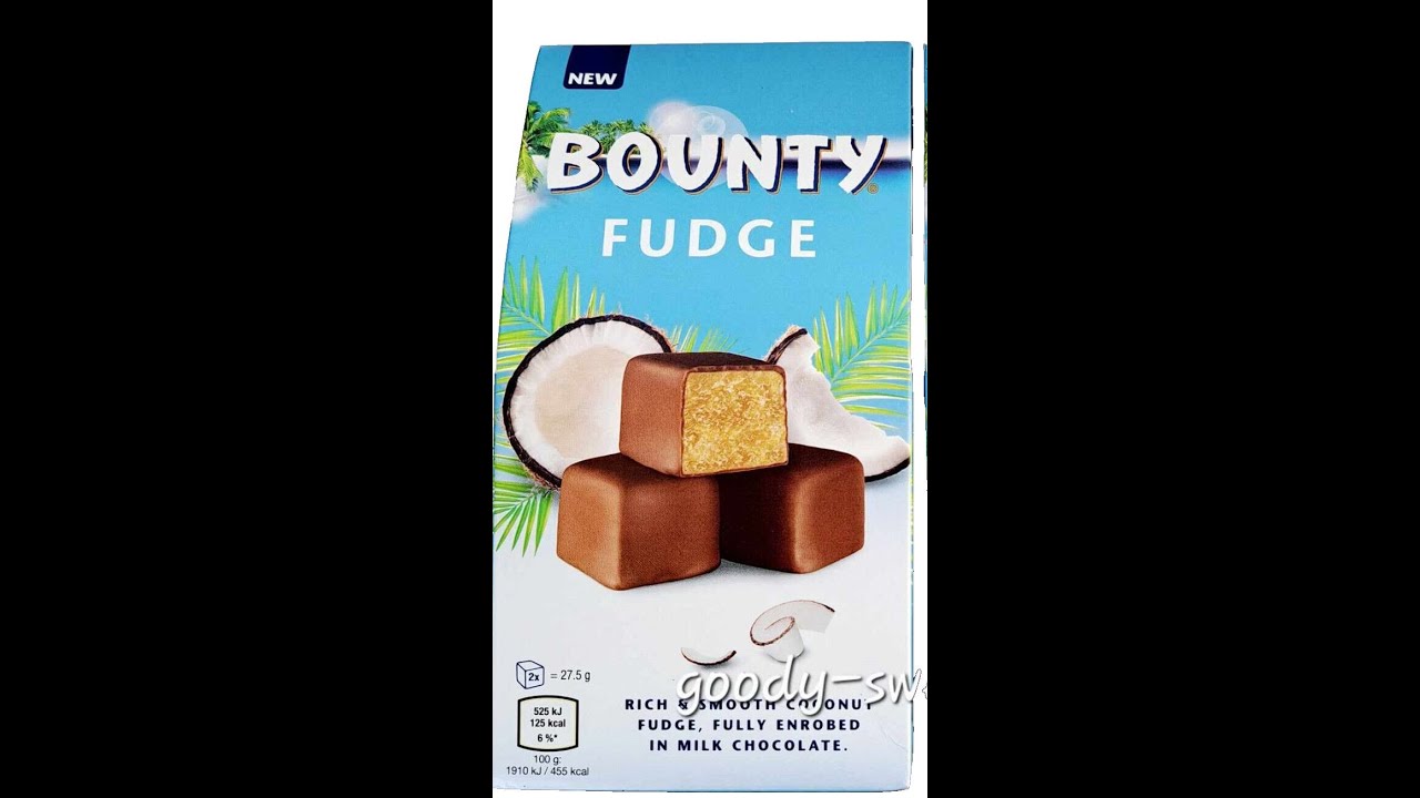 NEW BOUNTY FUDGE. REVIEW - YouTube