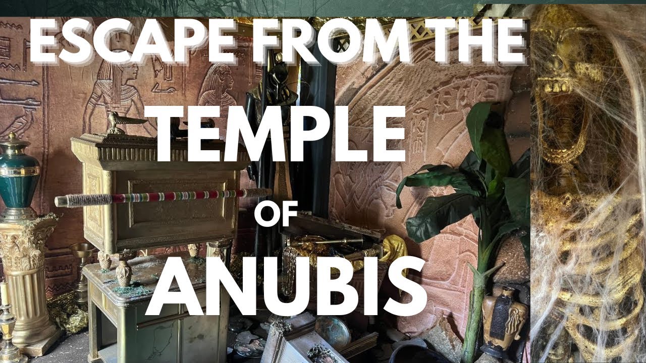 ESCAPE FROM THE TEMPLE OF ANUBIS - YouTube