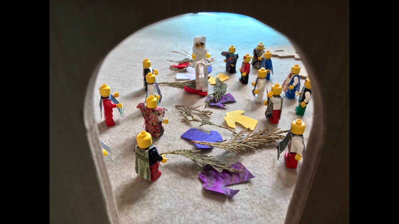 LEGO Bible Jesus Makes A Triumphal Entry Into Jerusalem Mark 11 1 11 lego-bible-jesus-makes-a-triumphal-entry-into-jerusalem-mark-11-1-11