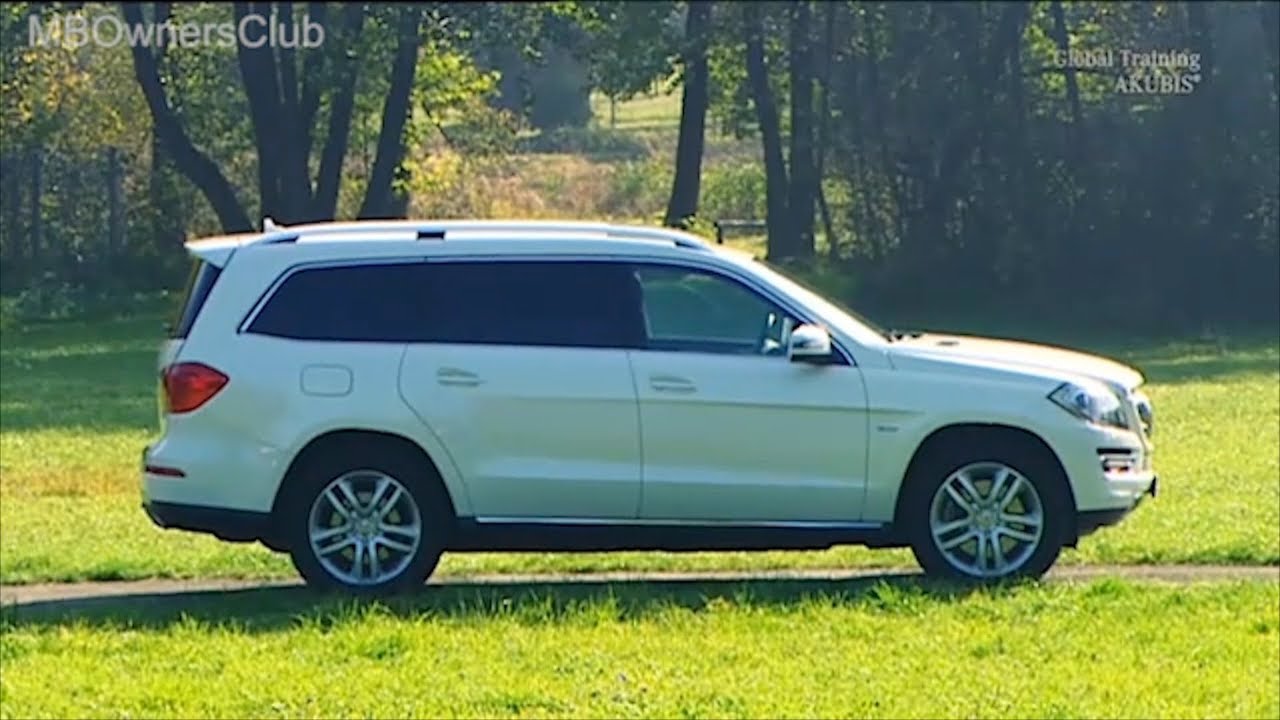 Mercedes-Benz GL -Class (X166) Presentation of 360° camera - YouTube