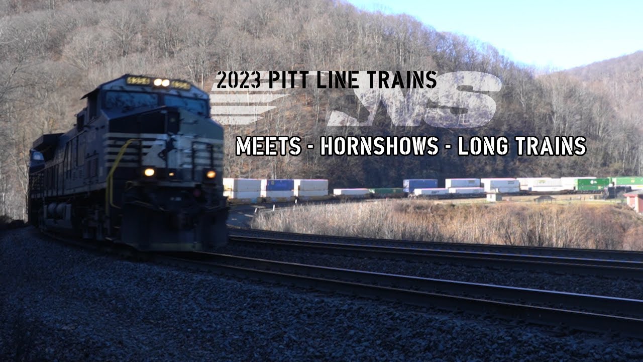Norfolk Southern Pittsburgh Line Trains - YouTube