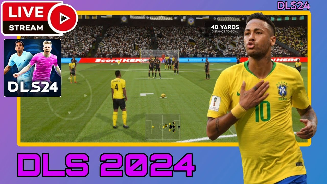 DLS 2024 | SNOW PLATE 3 | DREAM LEAGUE LIVE MATCH | DREAM LEAGUE SOCCER ...