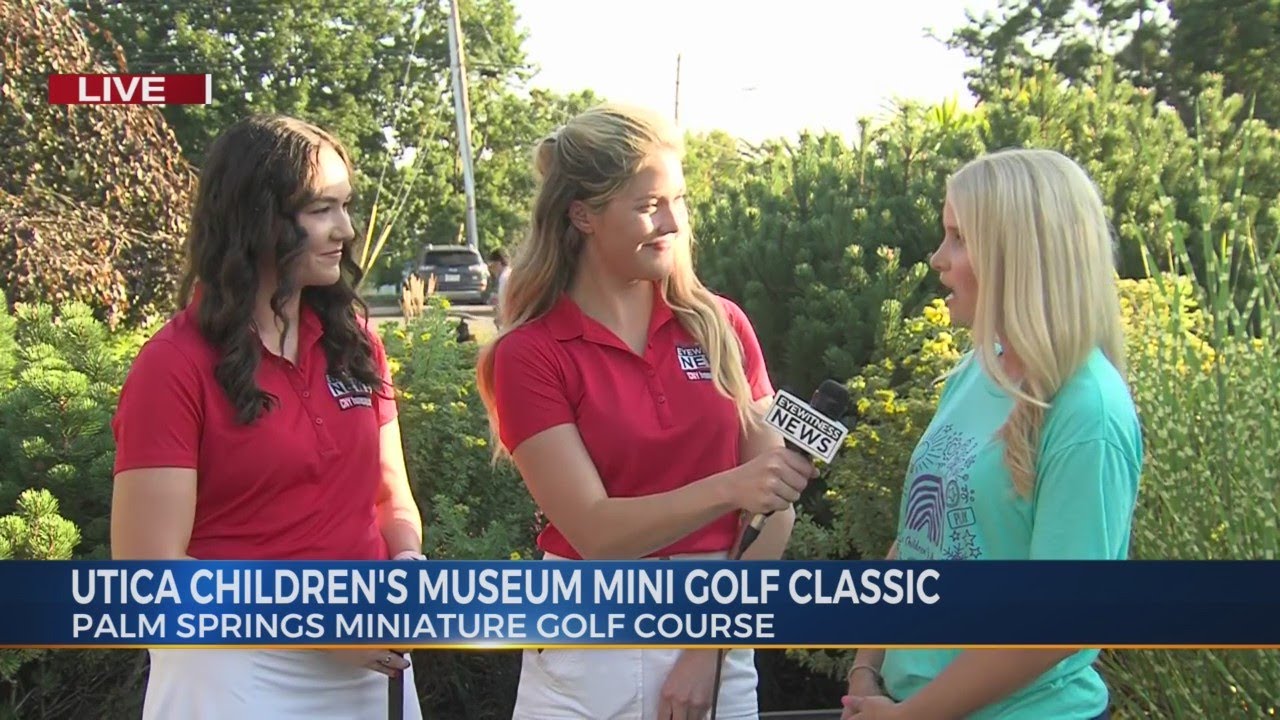 Utica Children's Museum Mini Golf Classic - YouTube