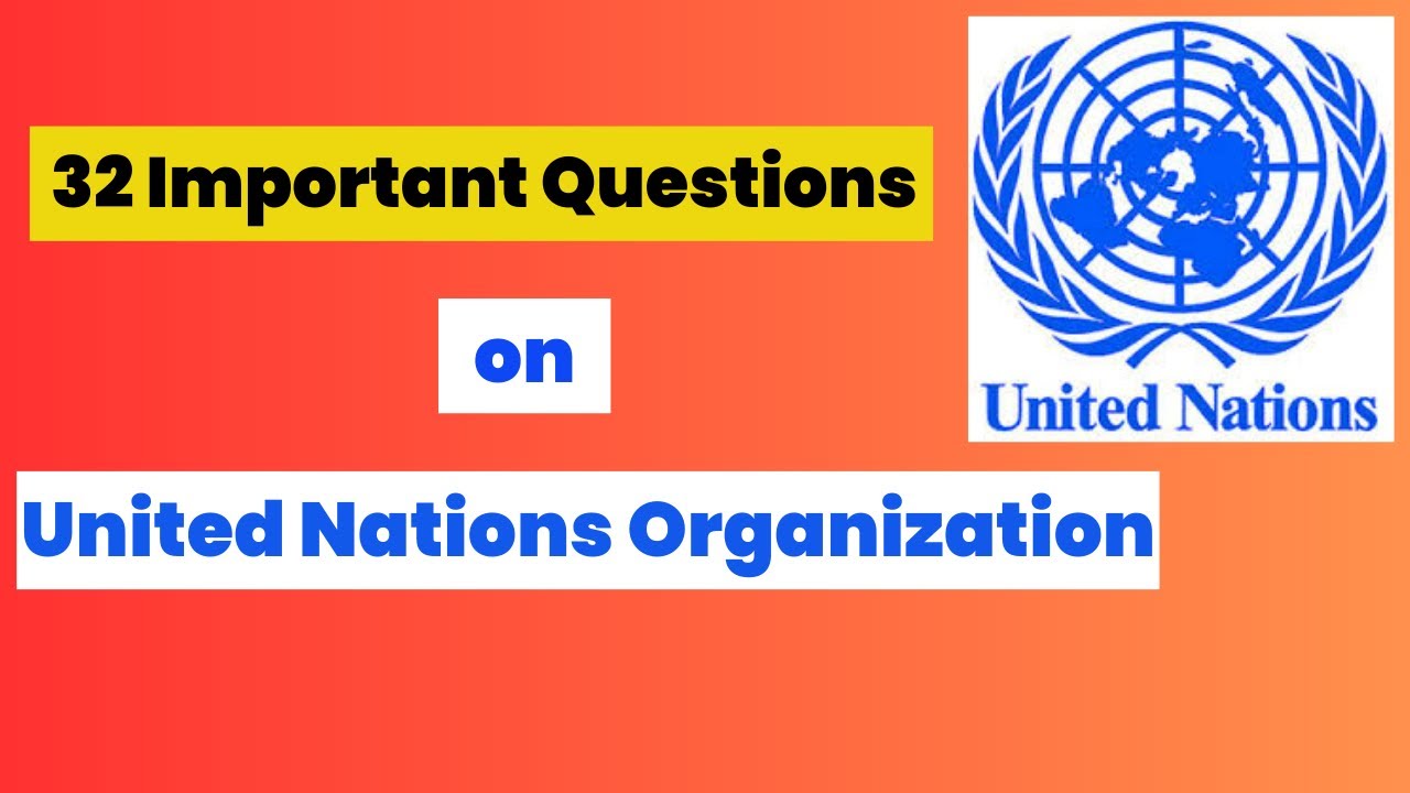 UNO Quiz || 32 Important Questions & Answers || - YouTube