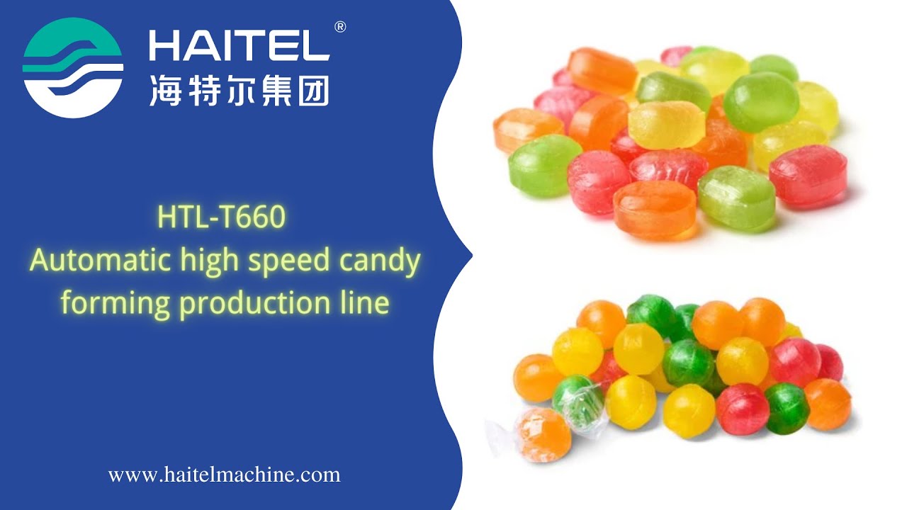 Do you have interest in high speed candy forming production line? - YouTube