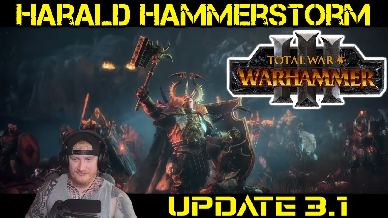 Total War: WARHAMMER III - Legendary Hero Harald Hammerstorm Trailer ...