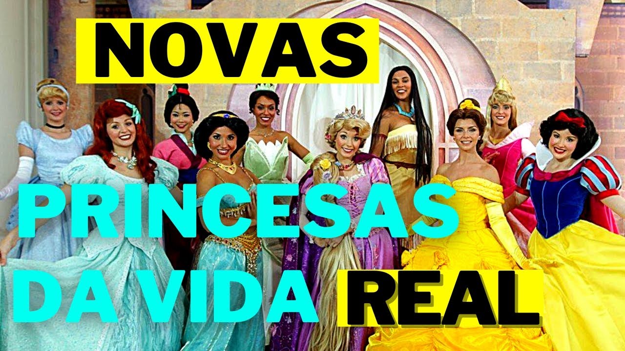 PRINCESAS NA VIDA REAL. Princesas na realidade virtual - YouTube