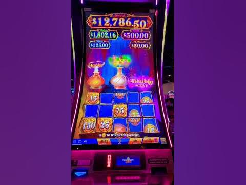 First time playing lamp bonus on Genie slot! Watch that lamp rub! Have ...