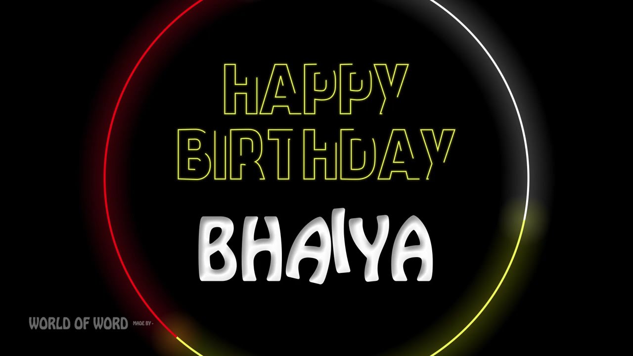 Bhaiya Happy Birthday To You Bhaiya Happy Birthday Dancing And bhaiya-happy-birthday-to-you-bhaiya-happy-birthday-dancing-and