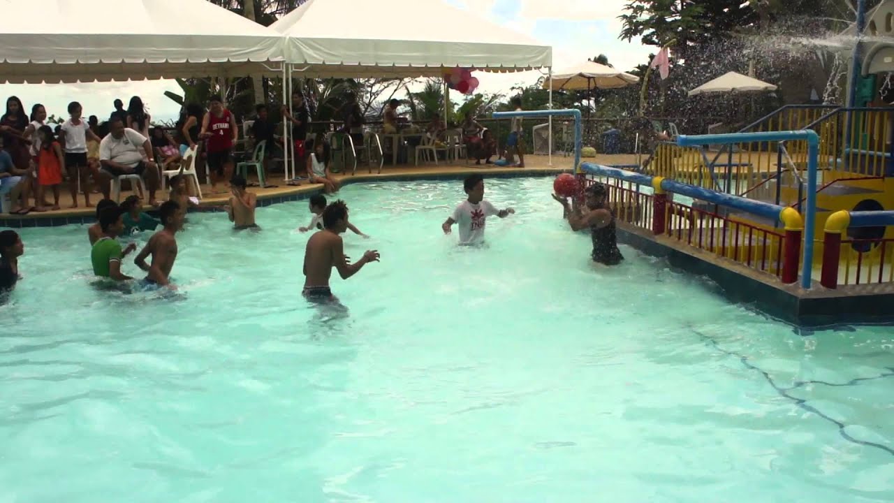 InsideOut Summer Outing - Pool Basketball - YouTube