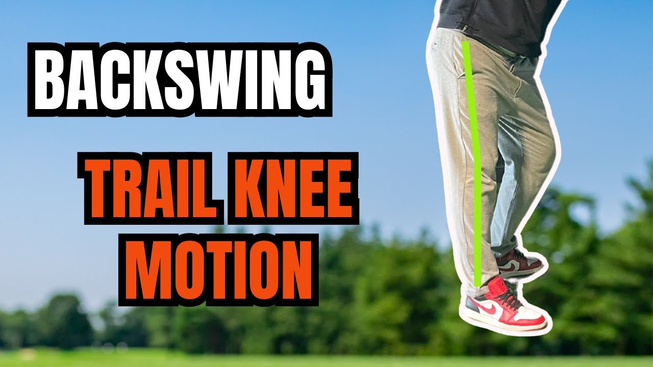 How the Trail Knee Works in the Backswing | Improve Stability, Power ...
