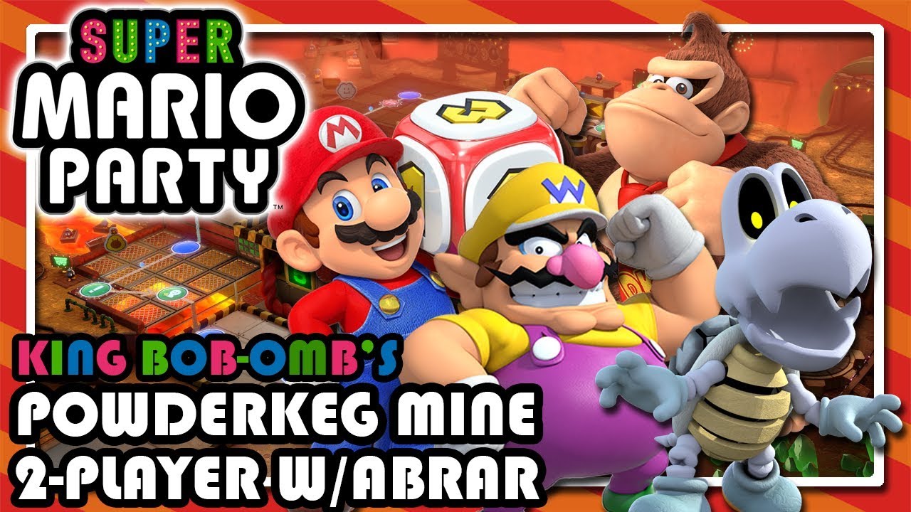 EVERYONE IS A MADMAN! | Super Mario Party - King Bob-omb's Powderkeg ...