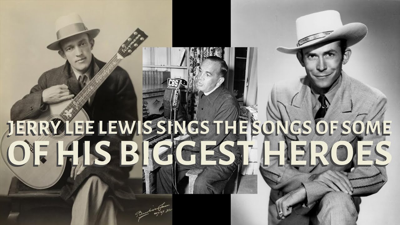 Jerry Lee Lewis sings the songs of some of his biggest heroes - YouTube
