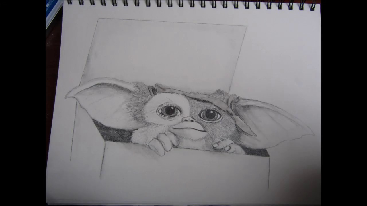 Let's Draw: Rambo Gizmo from 'Gremlins' - YouTube