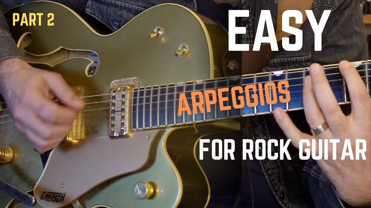 Easy Arpeggios: Part 2: All 7 Shapes #guitar - YouTube