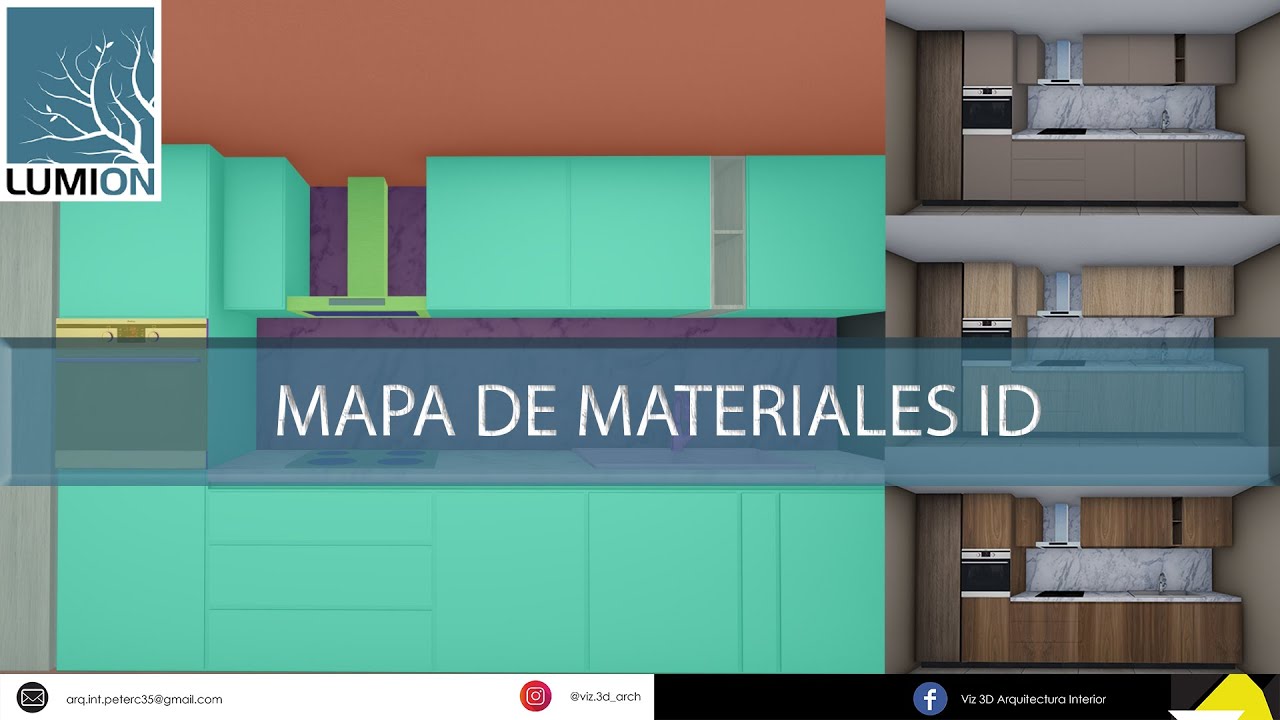 👨🏽‍🏫MAPA DE MATERIAL ID Y SUS UTILIDADES / LUMION 8,9,10 - YouTube