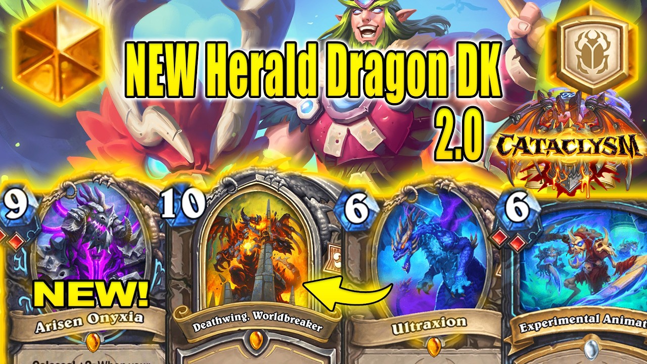 NEW Herald Dragon DK 2.0 Deck Is The Best To Craft Right Now At ...