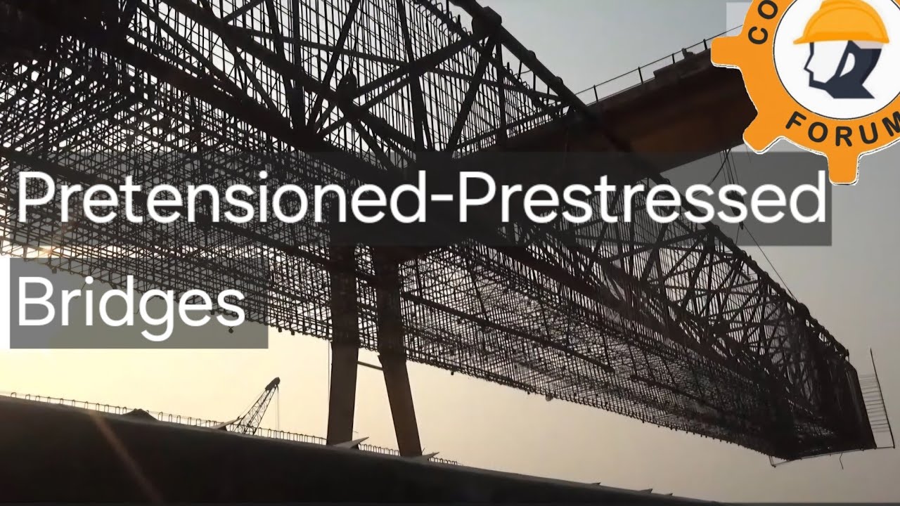 Construction of Pre-Tensioned Type Prestressed Concrete Bridge Girder ...