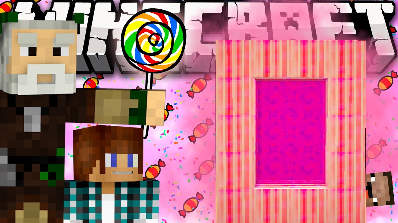 If A Candy Dimension Was Added To Minecraft - Minecraft Machinima - YouTube
