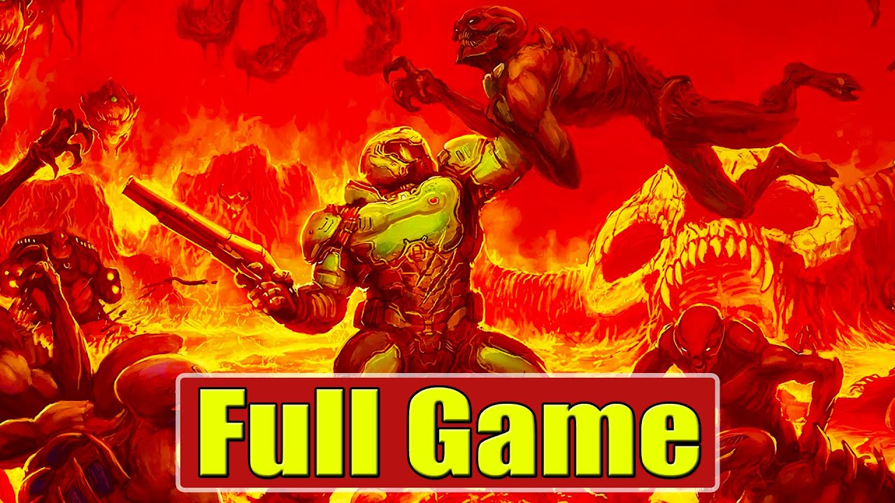 DOOM 2016 Walkthrough [Full Game] Xbox Series X Gameplay - YouTube
