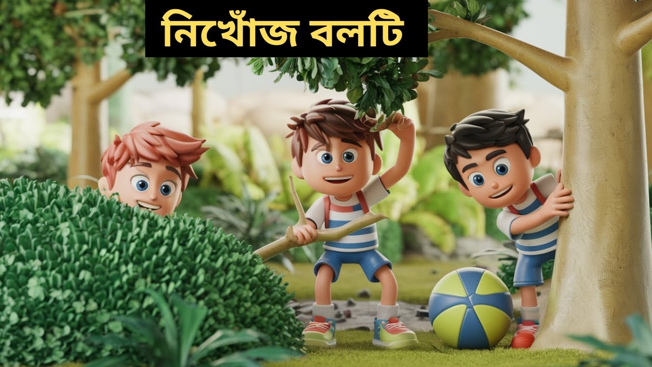 নিখোঁজ বলটি I The Missing Ball I Bangla Cartoon I বাংলা কার্টুন I ...