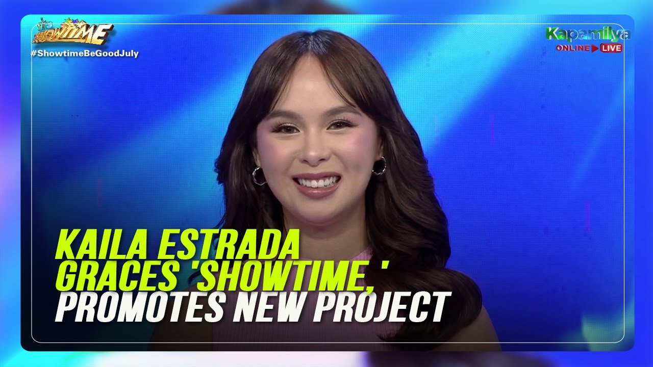 Kaila Estrada graces 'Showtime,' promotes new project | ABS-CBN News ...