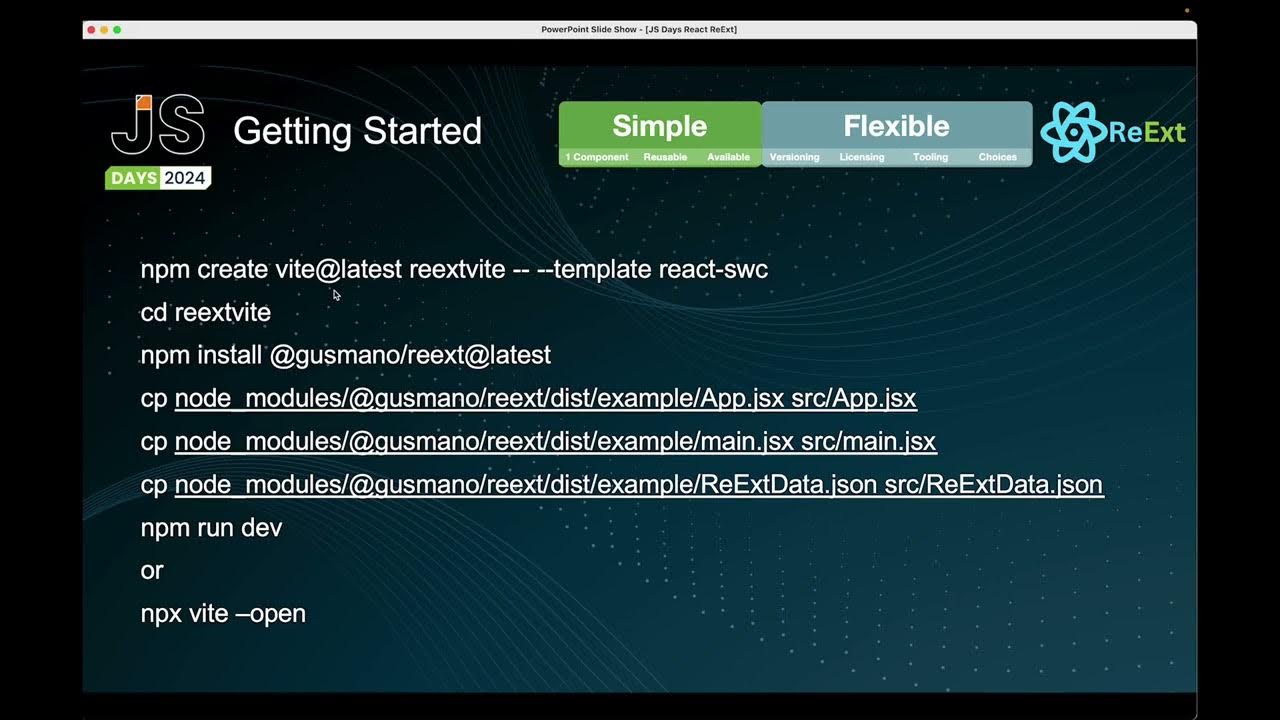 How to use Ext JS Components in React Applications - ReExt | JS Days 2024 - YouTube