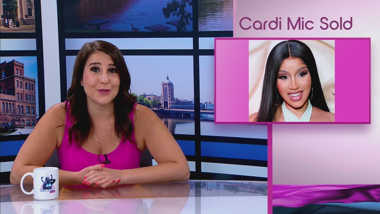 The infamous Cardi B mic has sold for $100,000 - YouTube