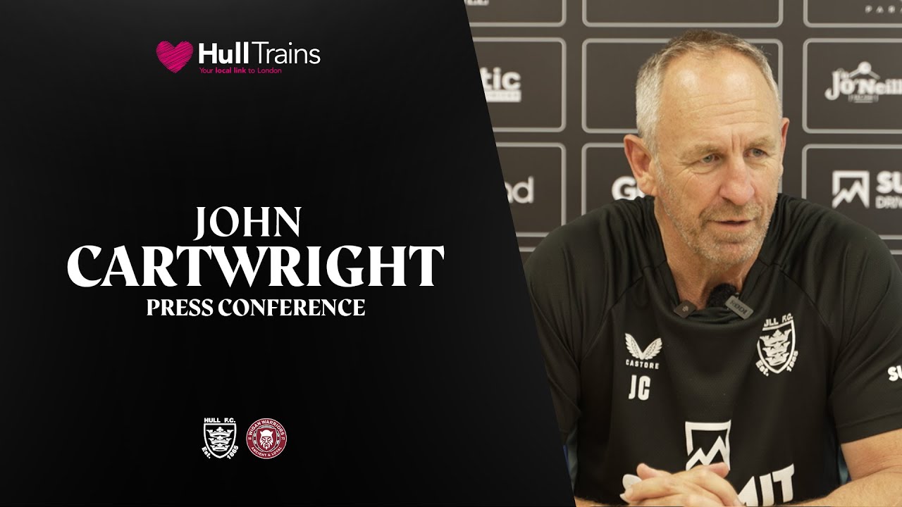 John Cartwright | Pre Match vs Wigan Warriors - YouTube