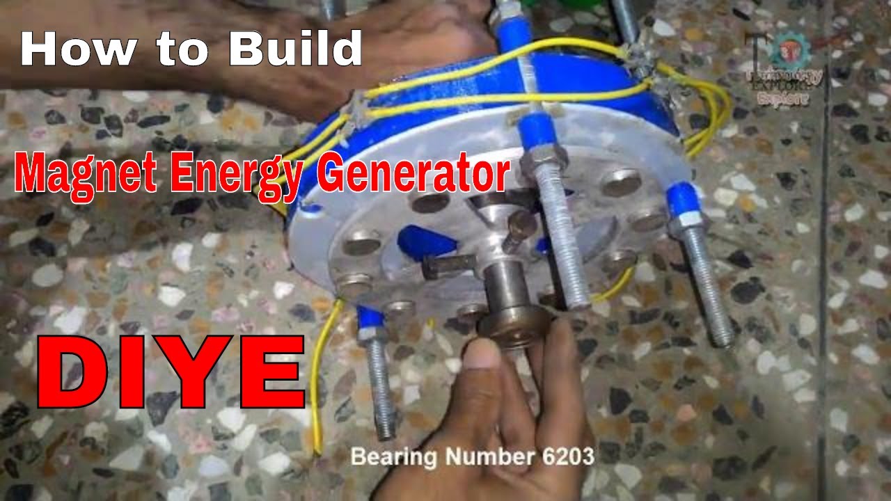 FREE ENERGY|How to Make AC Generator"Permanent Magnet Alternator for ...