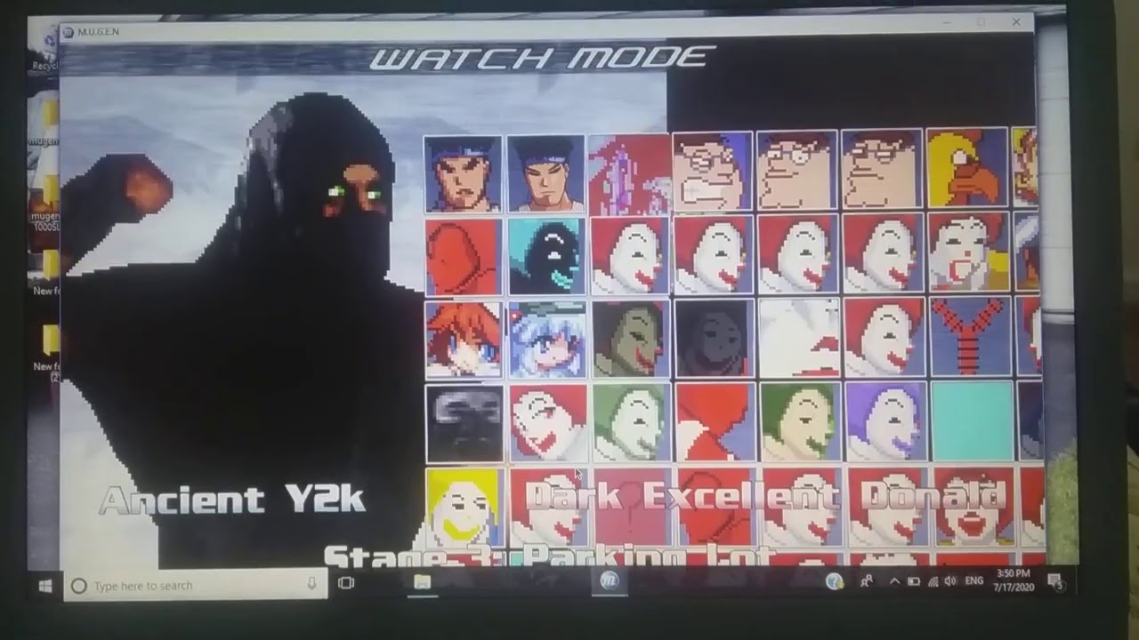 MUGEN: Ancient Y2k VS Dark Excellent Donald (Both Sides) - YouTube