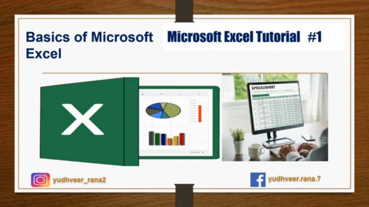 Basics Of Excel Excel For Beginner Learn Excel Excel Full Course Microsoft Excel