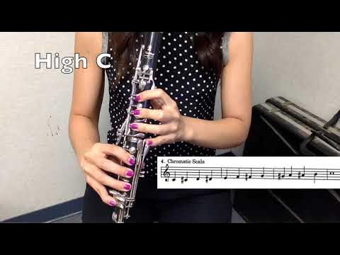 Chromatic Scale Clarinet - YouTube