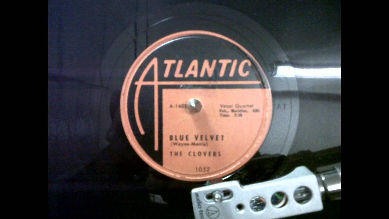 The Clovers Blue Velvet Atlantic 1052 A - YouTube Music