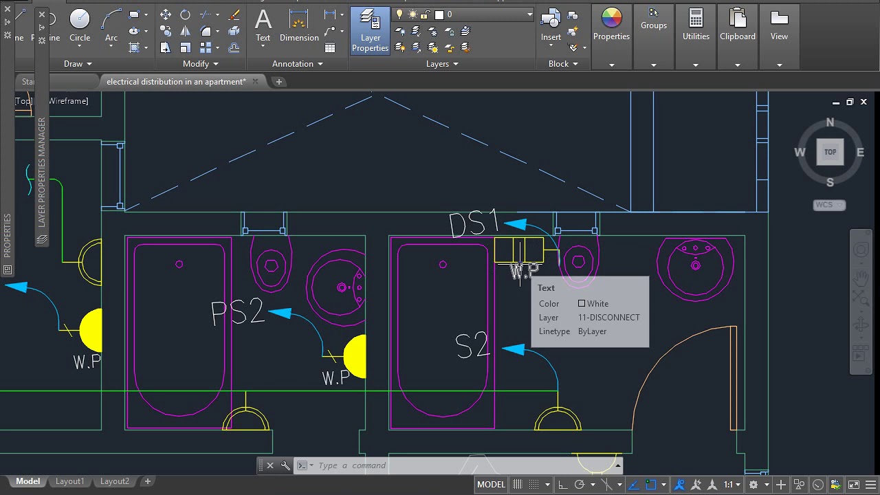 electrical distribution in an apartment (panel schedule) part 1 - YouTube