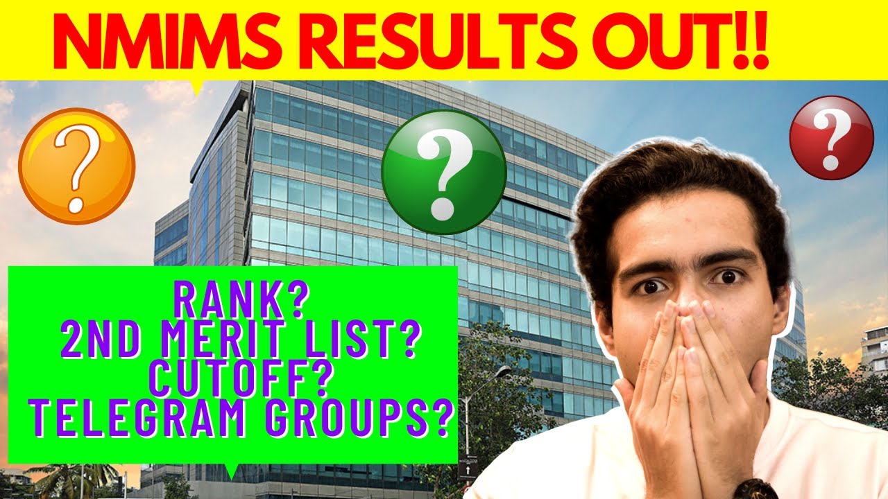 NMIMS Result Out🔥😱 | How to Check? | 2nd Merit List? | Nmims Mumbai ...