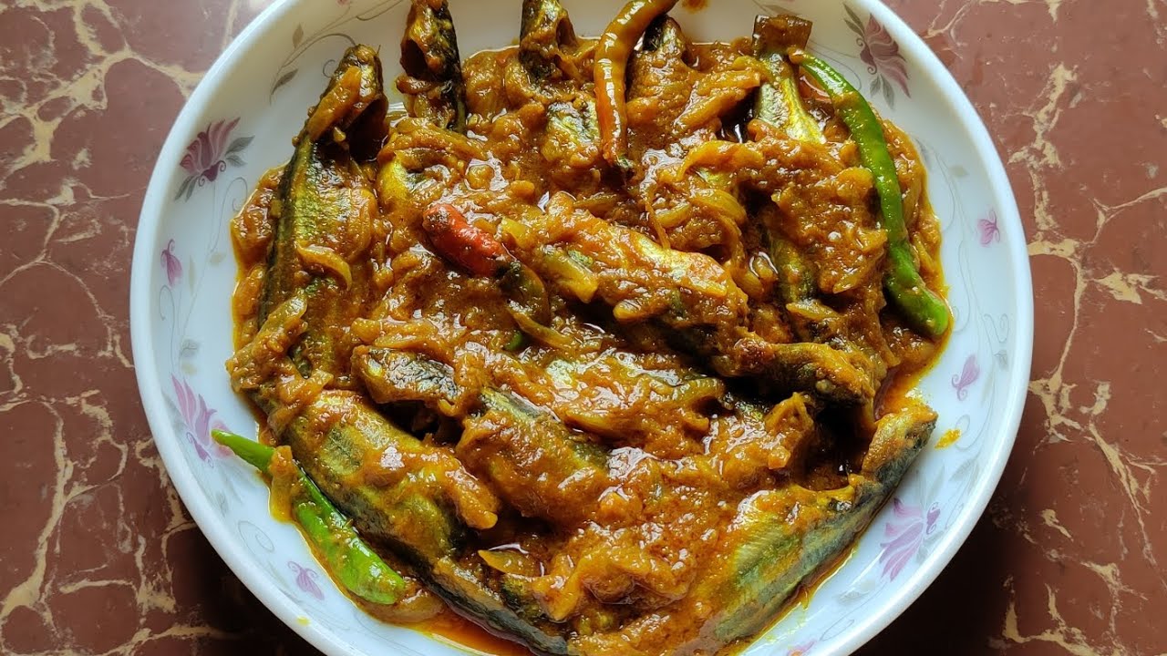 টেংরা মাছ ভুনা রেসিপি ।টেংরা মাছের দোপেয়াজা। Tangra mach vuna recipe ...