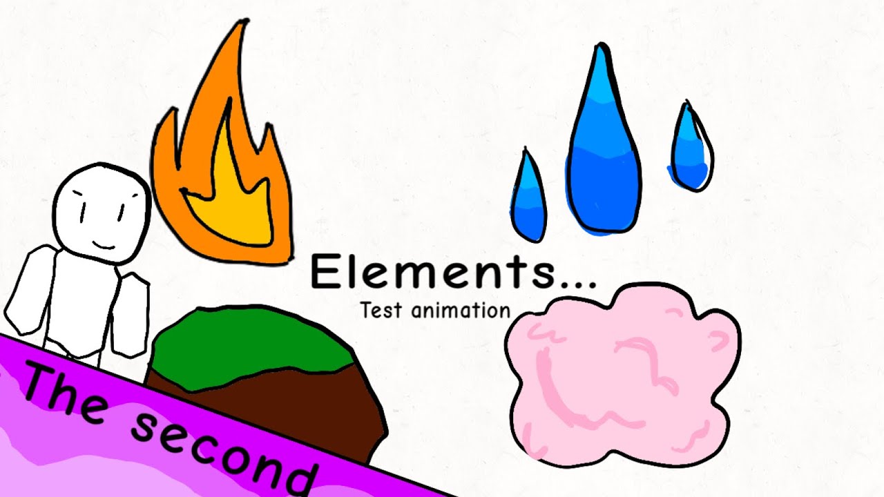Elements | The Second test animation - YouTube